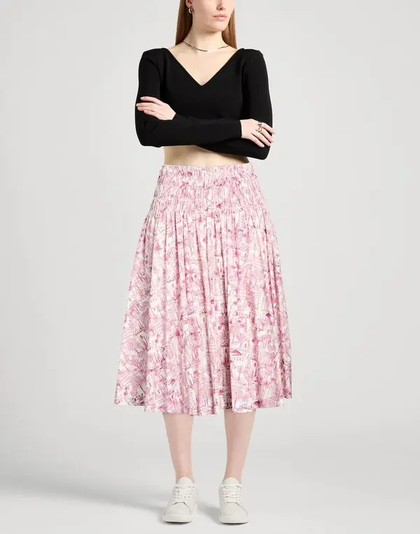 Maje Midi Skirt Size Cotton