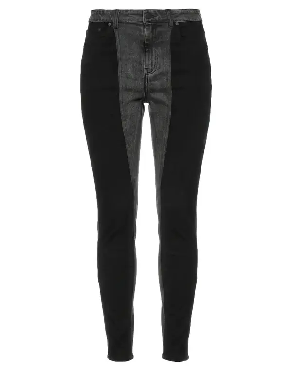 MUGLER Jeans Size Cotton, Elastane