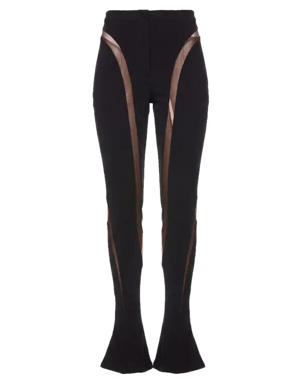 MUGLER Pants Size Viscose, Elastane, Polyamide