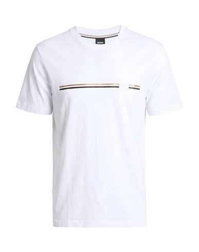 BOSS T-shirt Size Cotton - White