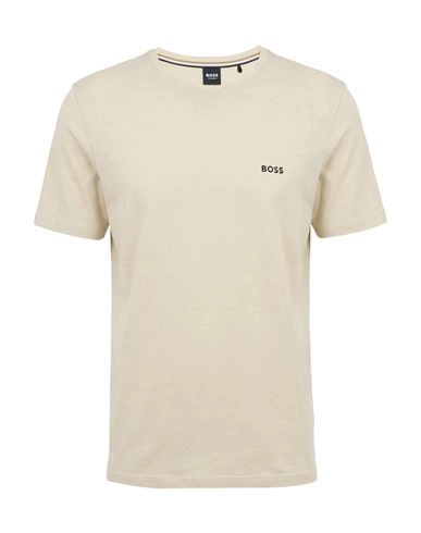 BOSS T-shirt Size Cotton, Elastane - Beige