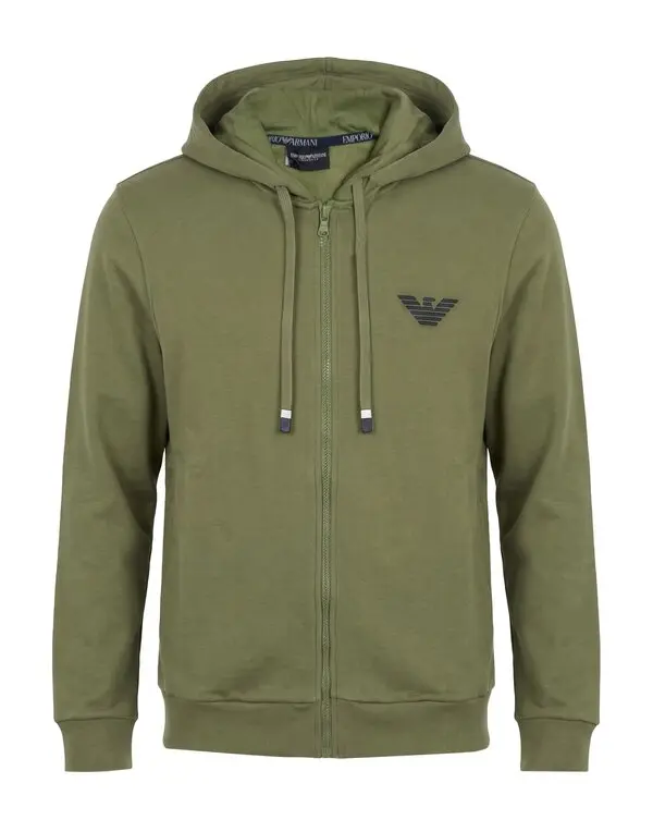 Emporio Armani Sweatshirt Military Size Cotton, Polyester - Green