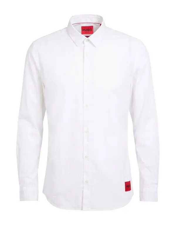 Hugo Shirt Size Cotton, Elastane