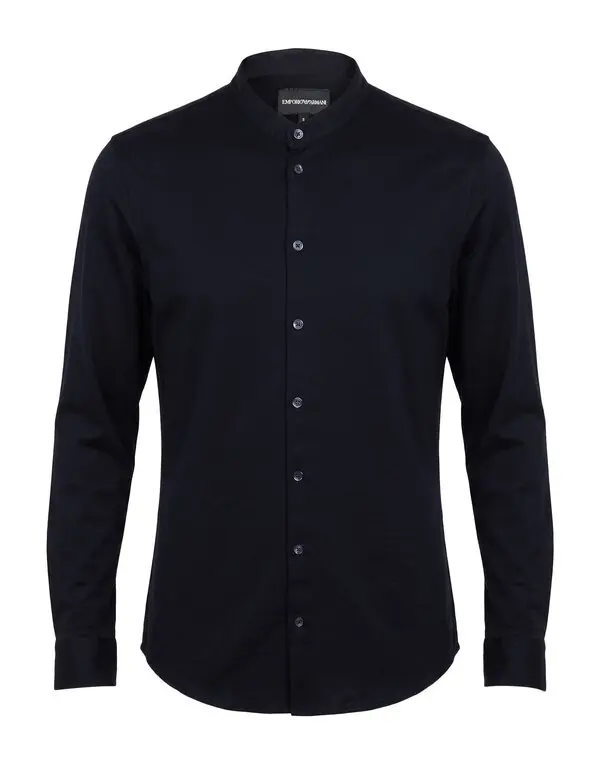 Emporio Armani Shirt Size Cotton - Navy