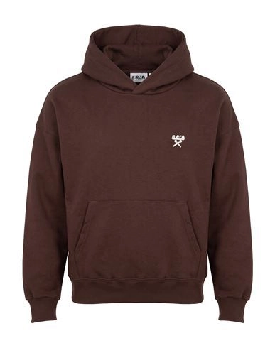 BERNA Sweatshirt Size Cotton, Polyester - Chocolate Brown