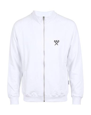 BERNA Sweatshirt Size Cotton, Polyester - White