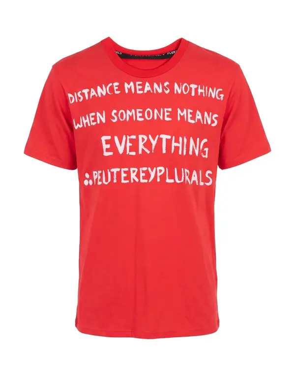 Peuterey T-shirt Size Cotton - Red