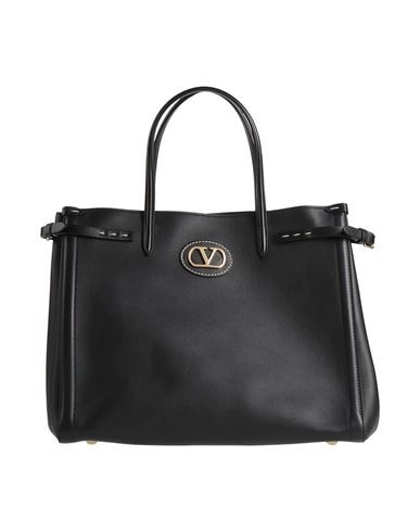Valentino Garavani Handbag Leather - Black