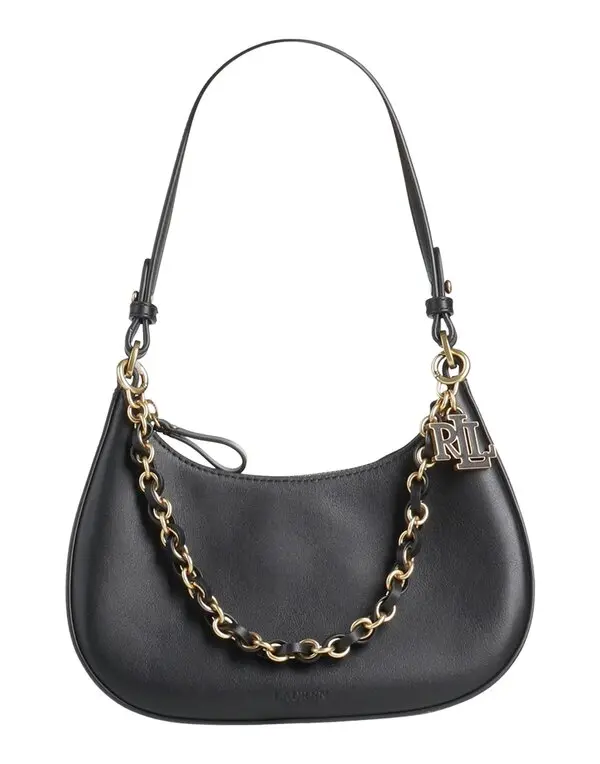 Ralph Lauren Handbag Cow Leather - Black