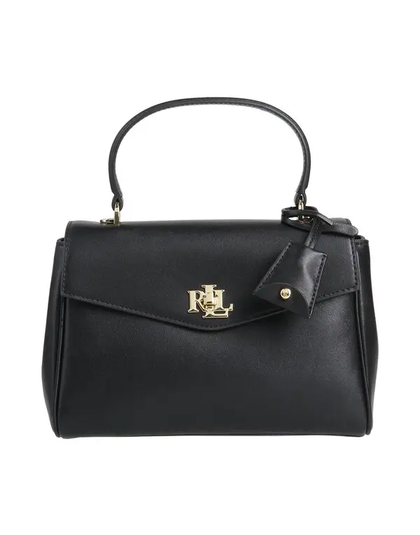 Ralph Lauren Handbag Cow Leather - Black