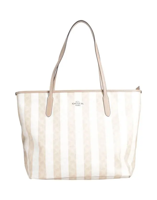 COACH Shoulder Bag Textile Fibers
