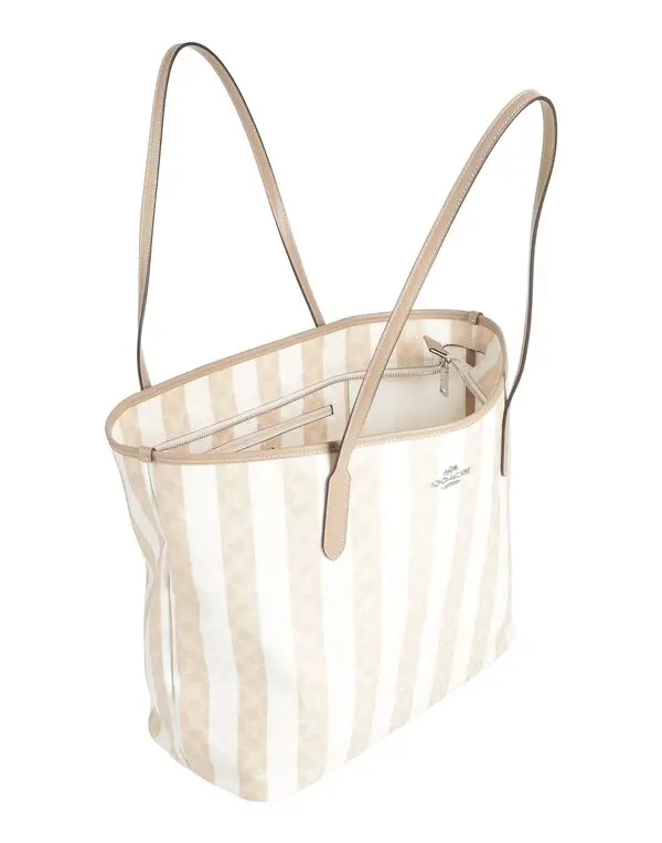 COACH Shoulder Bag Textile Fibers