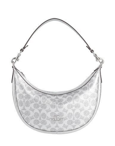 COACH Handbag Leather - Silver