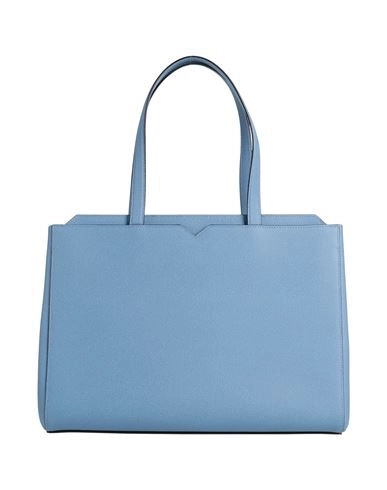 VALEXTRA Handbag Light Leather - Blue