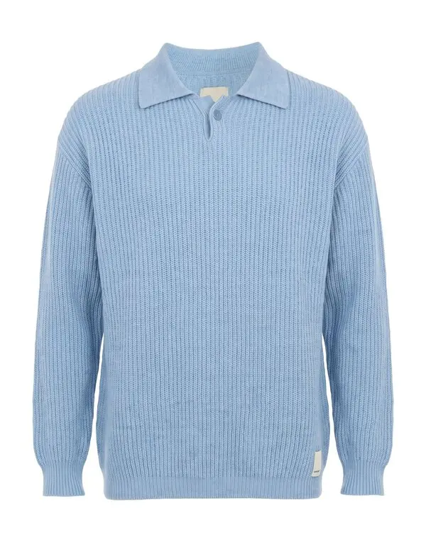 Emporio Armani Sweater Size Wool, Polyamide - Blue