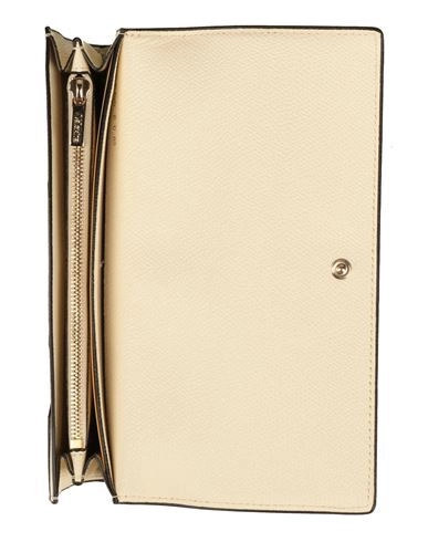VALEXTRA Wallet Ivory Calfskin - White