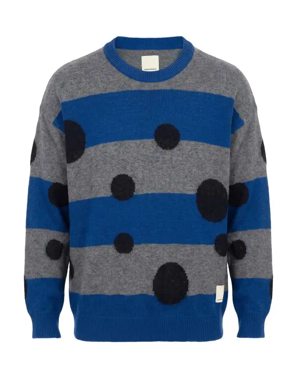 Emporio Armani Sweater Size Wool, Polyamide