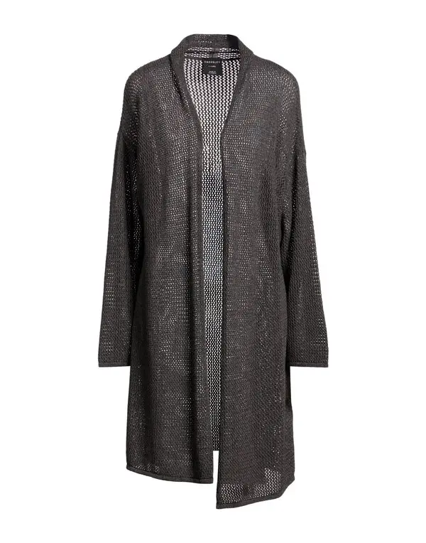 Crossley Cardigan Charcoal Size Cashmere