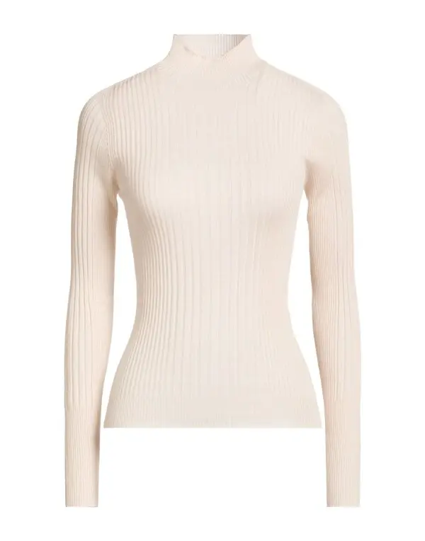 Peserico Turtleneck Cream Size Cashmere, Silk