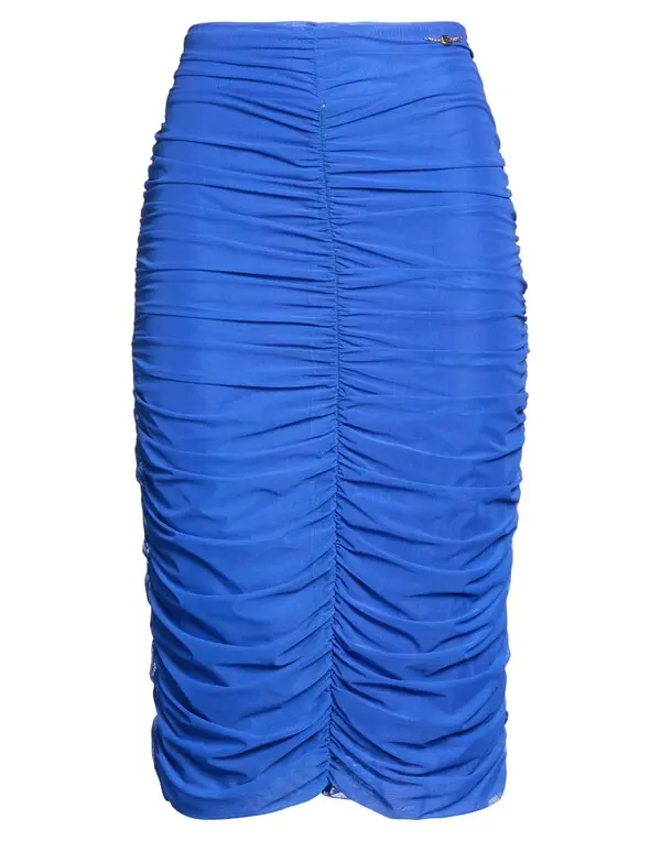 GAELLE PARIS Midi Skirt Size Polyester, Elastane