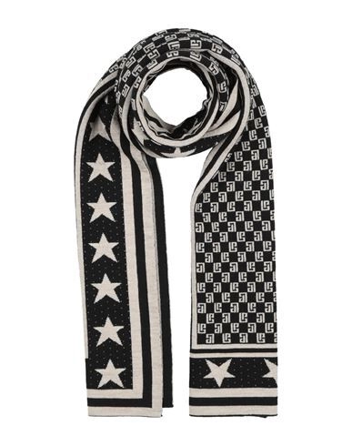 Balmain Scarf Merino Wool - Black