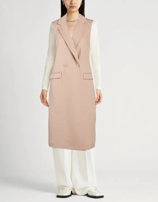 DRUMOHR Coat Blush Size Virgin Wool, Cashmere