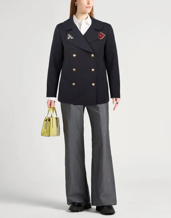 LA FILLE DES FLEURS Overcoat & Trench Coat Size Polyamide, Elastane