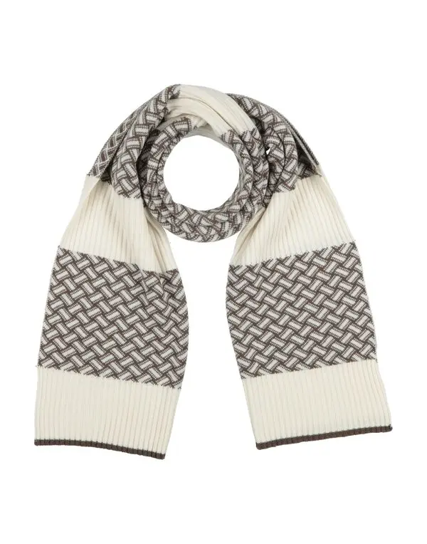 DRUMOHR Scarf Cream Cashmere - White