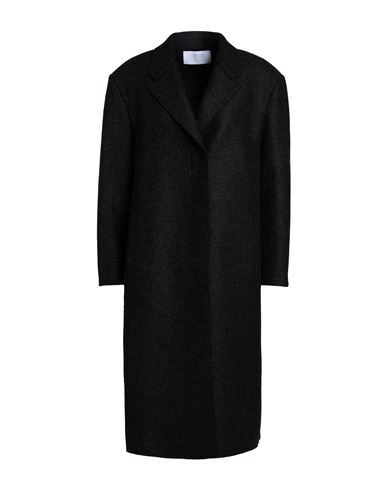 Harris Wharf London Coat Size Virgin Wool - Grey