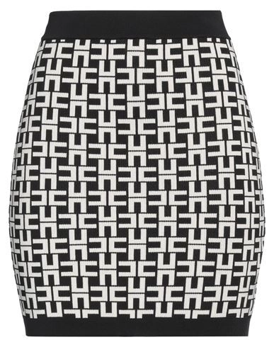 Elisabetta Franchi Mini Skirt Size Viscose, Polyamide - Black