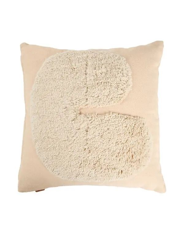 FERM LIVING Pillow Or Pillow Case Sand Cotton, Wool