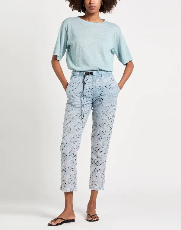 WHITE SAND Pants Size Cotton