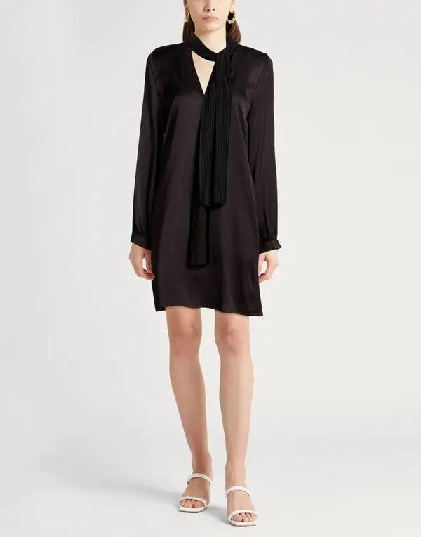 Liu Jo Mini Dress Size Viscose - Black