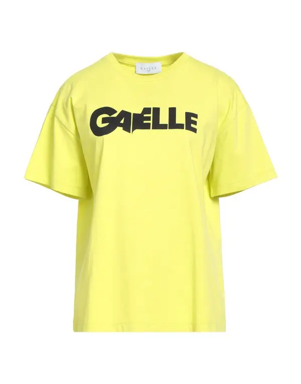 GAELLE PARIS T-shirt Lime Size Cotton