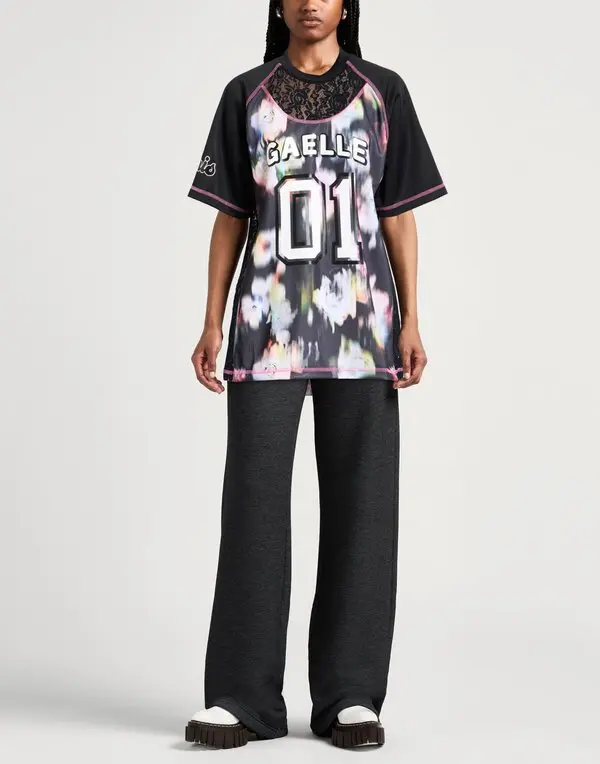 GAELLE PARIS T-shirt Size Polyester, Polyamide, Elastane