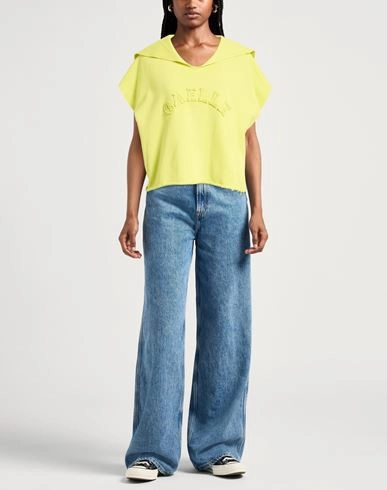 GAELLE PARIS Sweatshirt Lime Size Cotton, Polyester