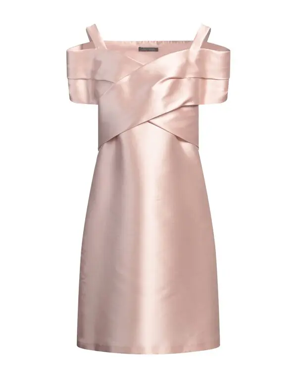 Alberta Ferretti Midi Dress Light Size Polyester, Silk