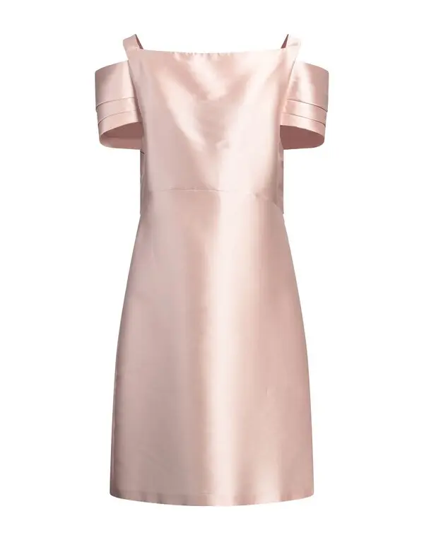 Alberta Ferretti Midi Dress Light Size Polyester, Silk