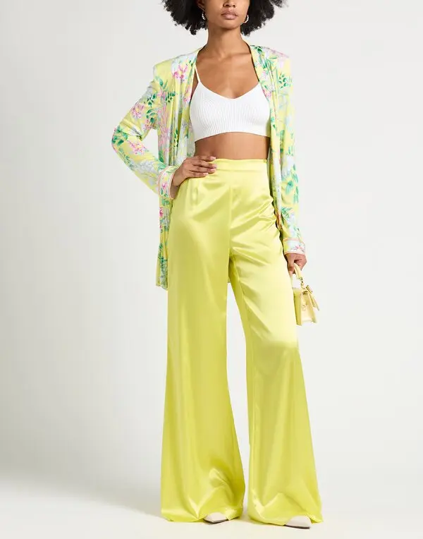 Elisabetta Franchi Pants Size Silk, Elastane