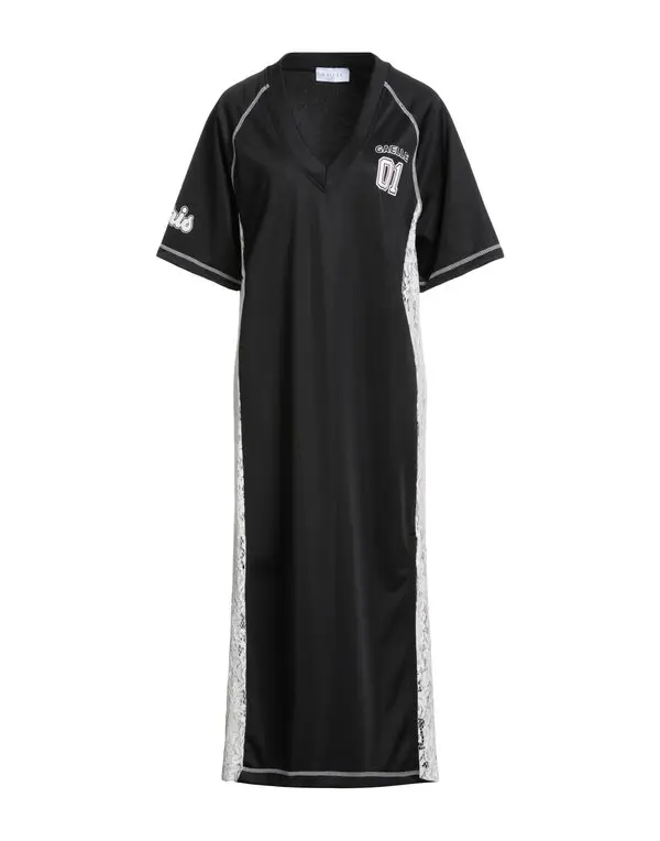 GAELLE PARIS Maxi Dress Size Polyester, Polyamide, Elastane