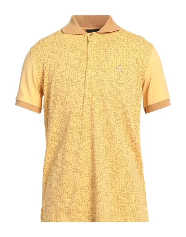 Peuterey Polo Shirt Marigold Size Polyamide, Elastane