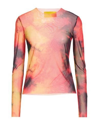 MARQUES' ALMEIDA T-shirt Size Polyamide, Elastane - Tomato Red