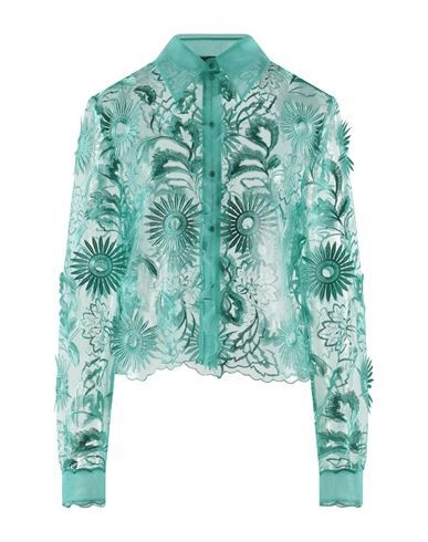 Alberta Ferretti Shirt Turquoise Size Polyester