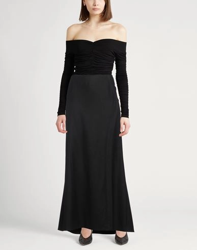 Alberta Ferretti Maxi Skirt Size Virgin Wool, Elastane