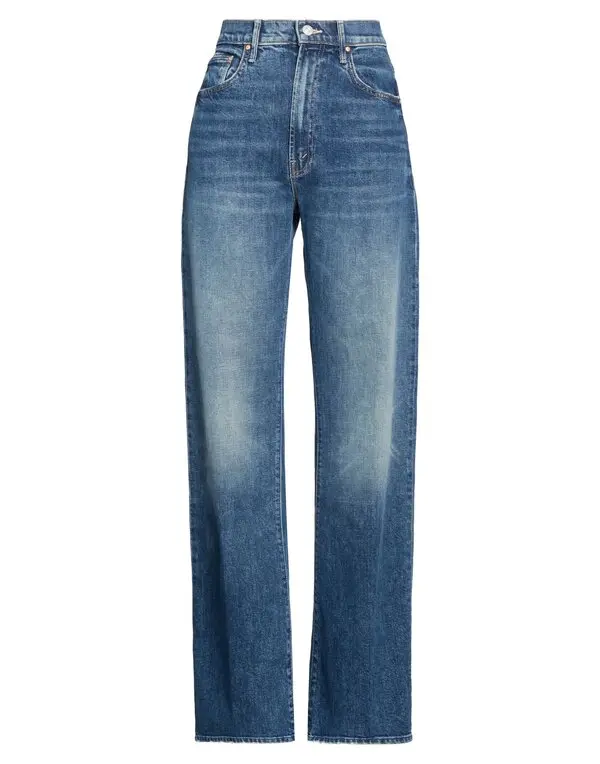 MOTHER Superior Jeans Size Cotton, Elastane