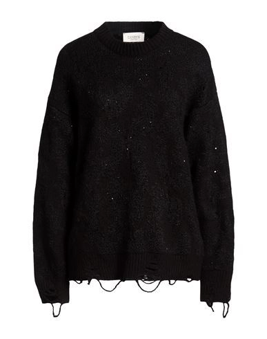 LANEUS Sweater Size Merino Wool, Polyester, Mohair Wool, Nylon, Wool