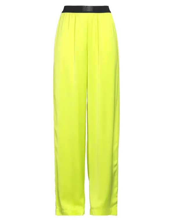 GAELLE PARIS Pants Lime Size Polyester