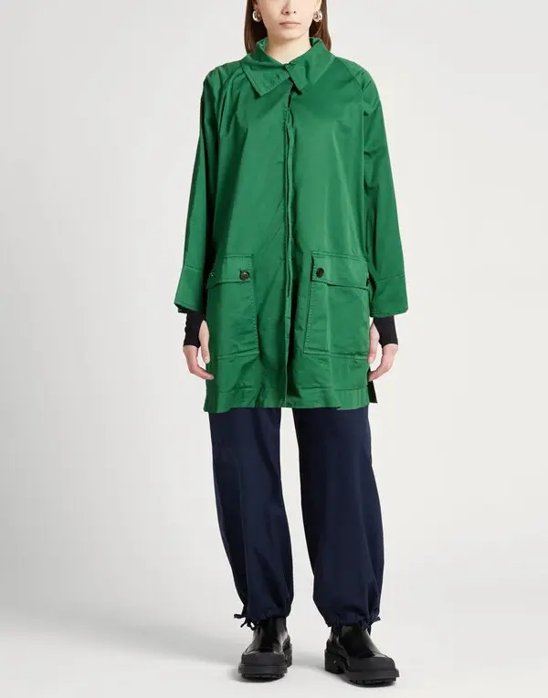SEMICOUTURE Overcoat & Trench Coat Size Cotton, Elastane