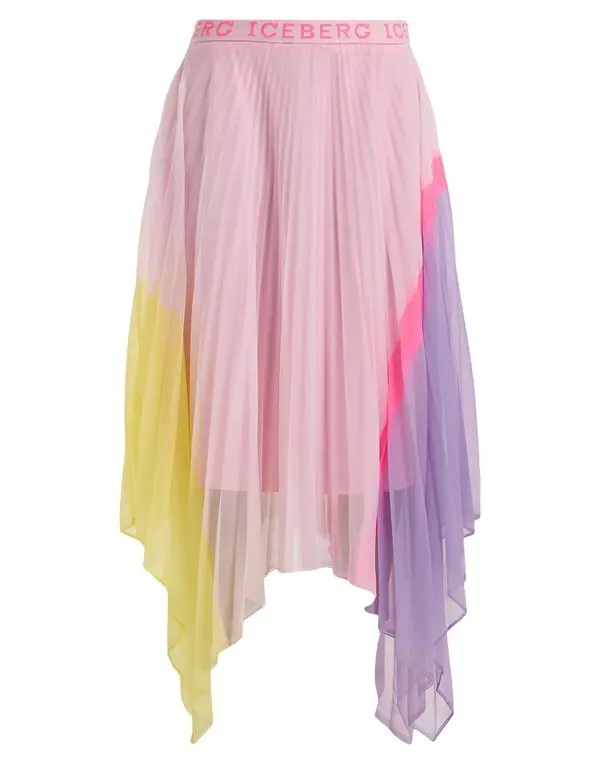 Iceberg Midi Skirt Size Polyamide, Polyester