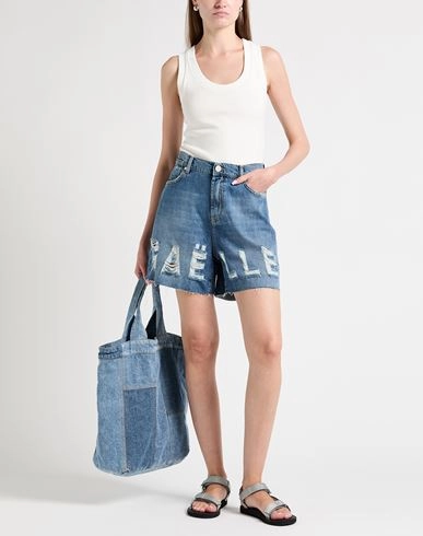 GAELLE PARIS Denim Shorts Size Cotton